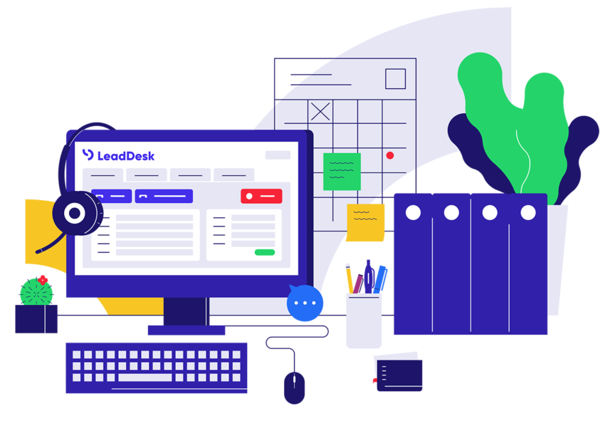 Puhe- ja viestintäratkaisut suuryrityksille - LeadDesk