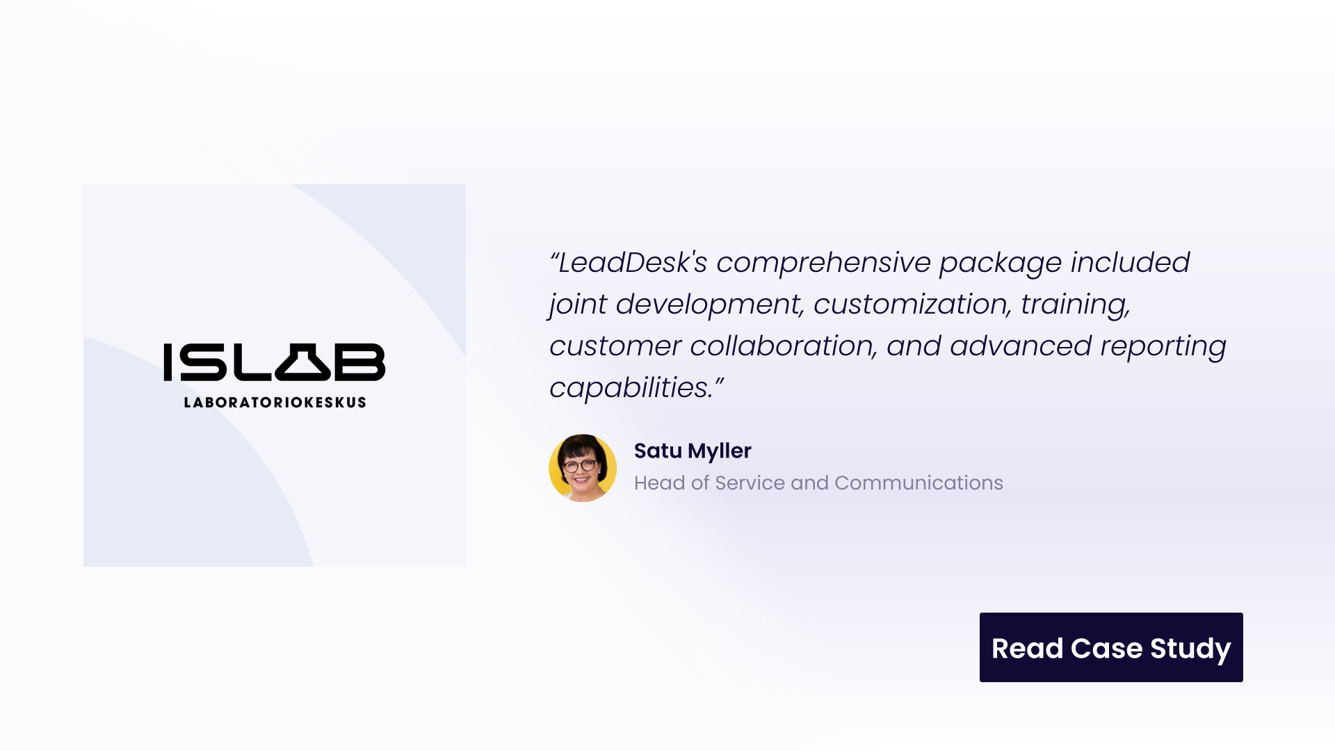 Islab Upgrades to an All-in-One Modern Contact Center Service Solution - LeadDesk